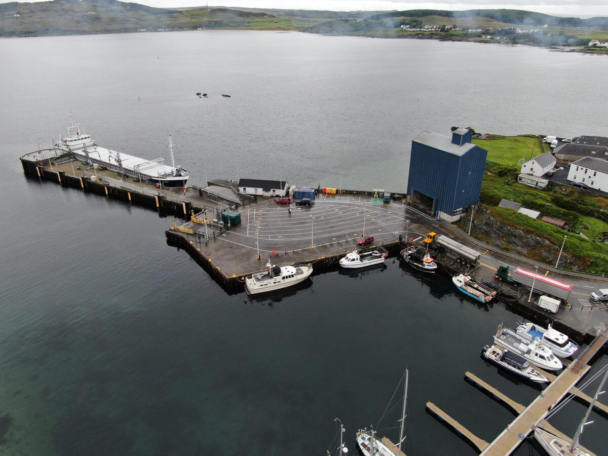 West Coast Today - Media Library - NOT04PortEllenIslayaerial2apn1