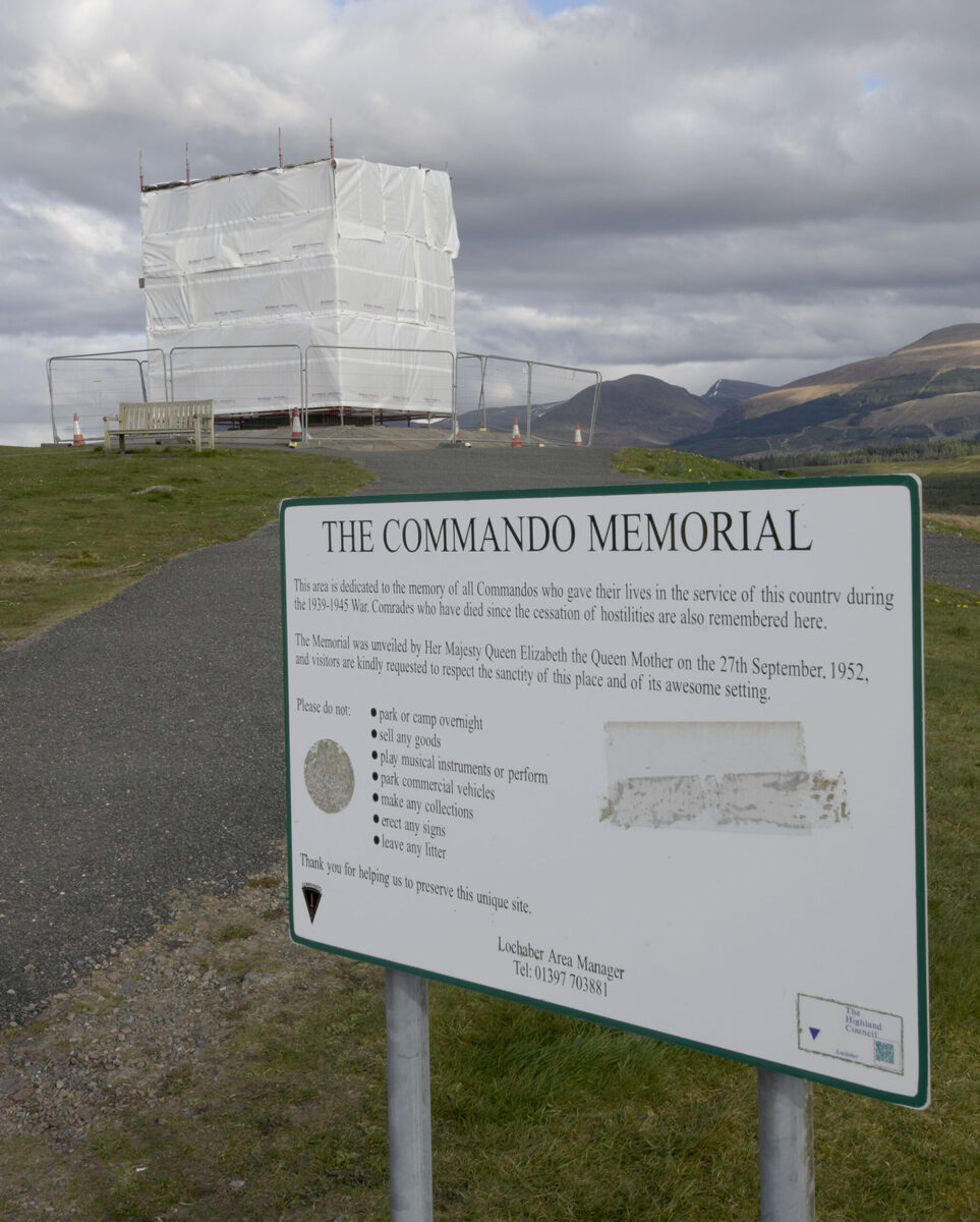 West Coast Today - News - Next phase of Commando Memorial refurbishment ...