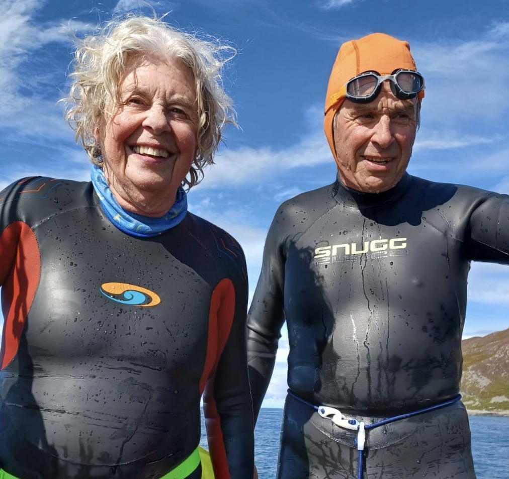 West Coast Today - News - Oldest swimmers to tackle Corryvreckan?