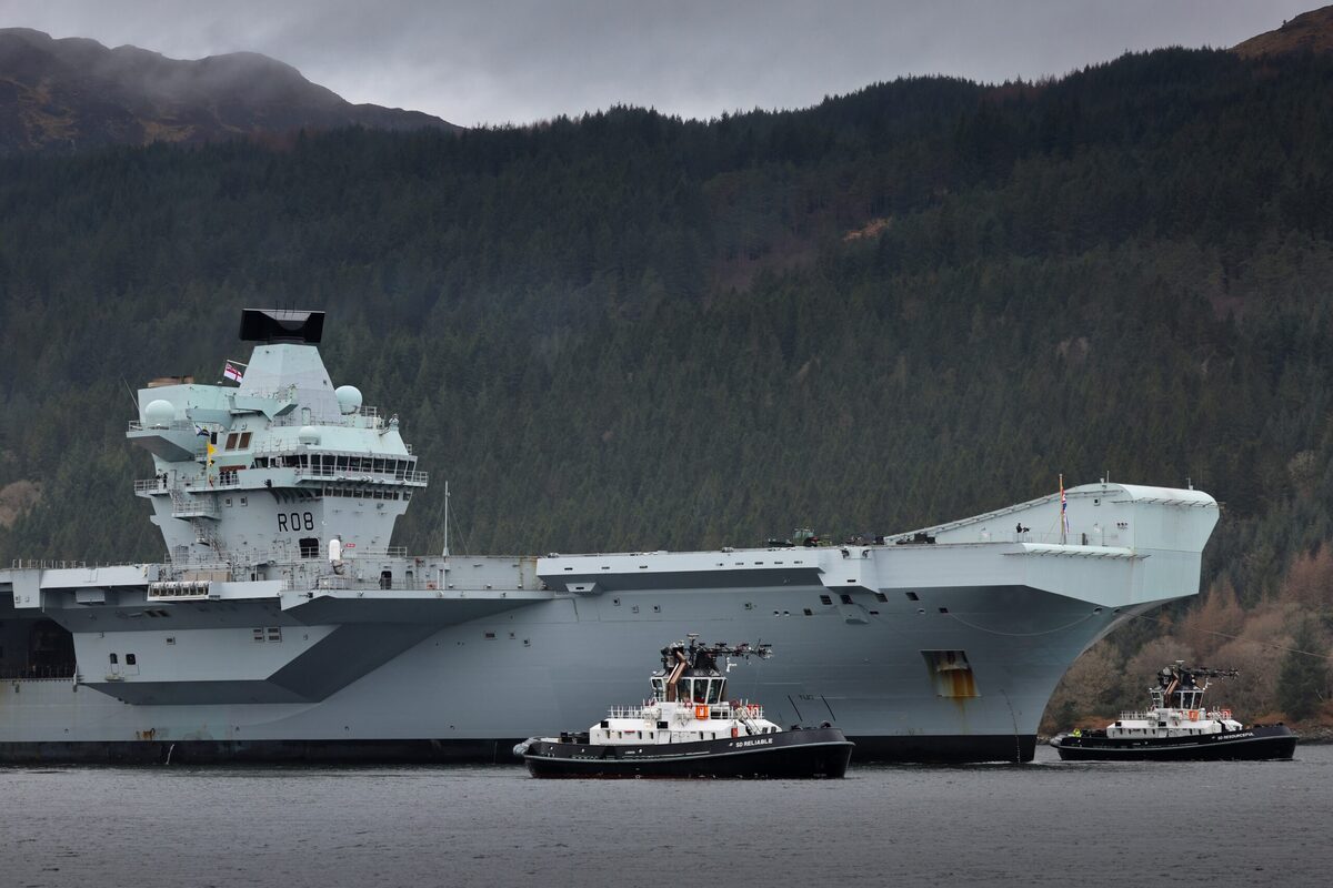 West Coast Today - News - Royal Navy flagship visits Argyll