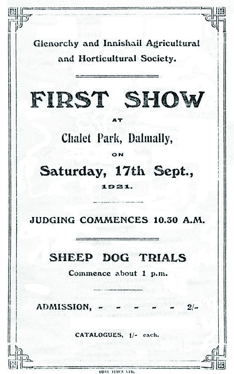 West Coast Today - News - 100 years of Dalmally Show - read all about it