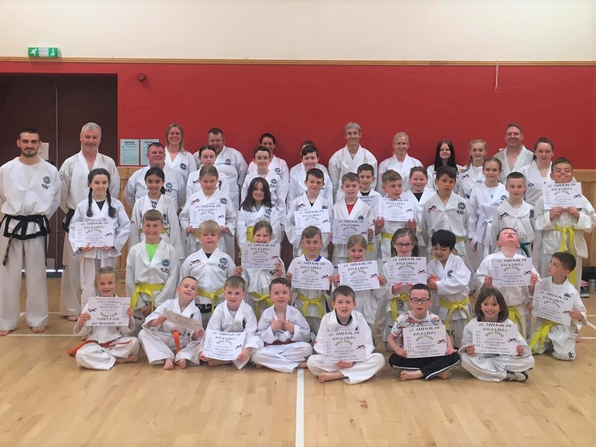 West Coast Today - Sport - Taekwon-do students battle for Saltire Cup ...