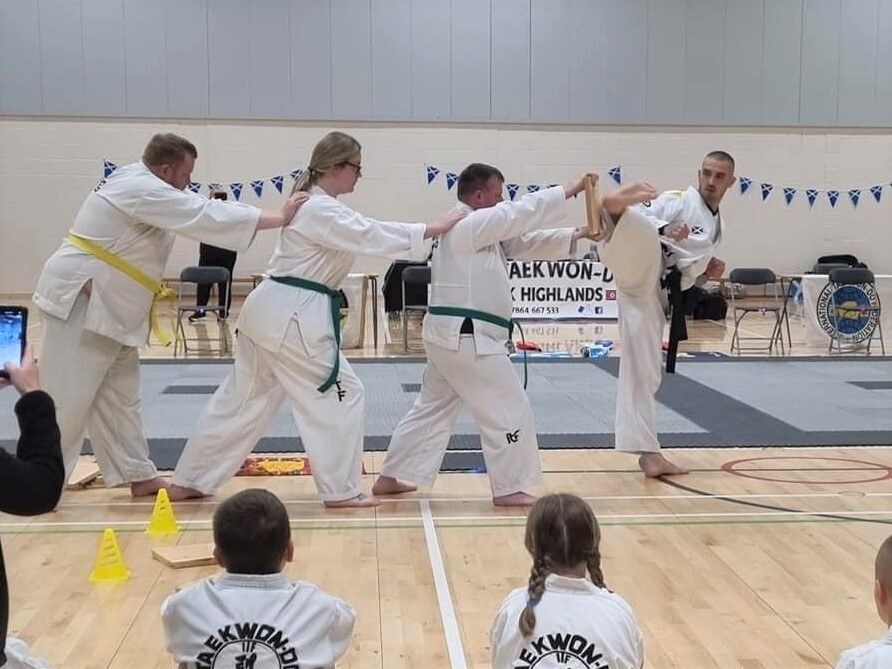 West Coast Today - Sport - Taekwon-do students battle for Saltire Cup ...