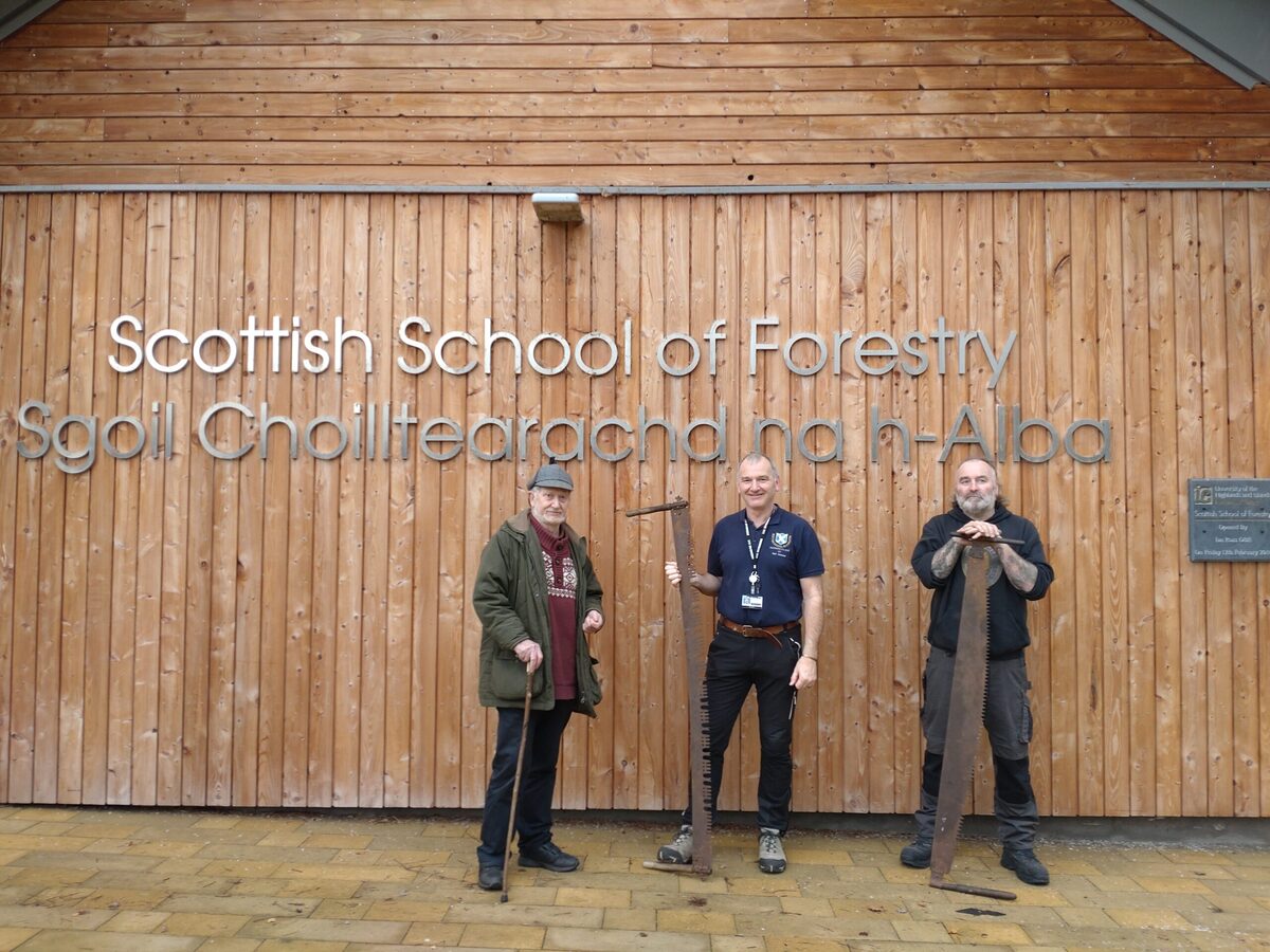 West Coast Today - News - UHI School of Forestry receives antique gift ...