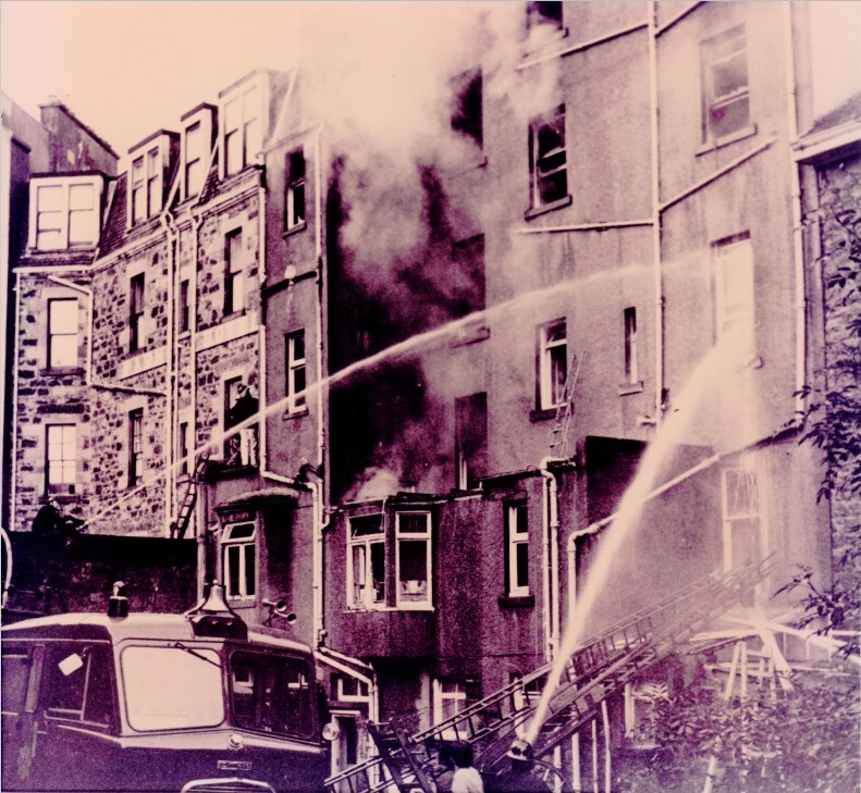 West Coast Today - News - Last firemen recall Oban's Esplanade Fire 50 ...