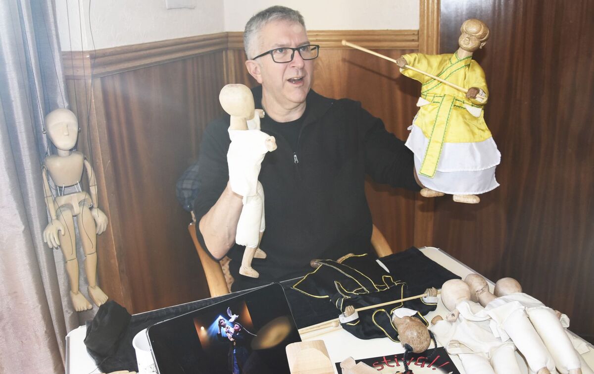 West Coast Today - Media Library - Puppeteer Mark Whitaker from ...