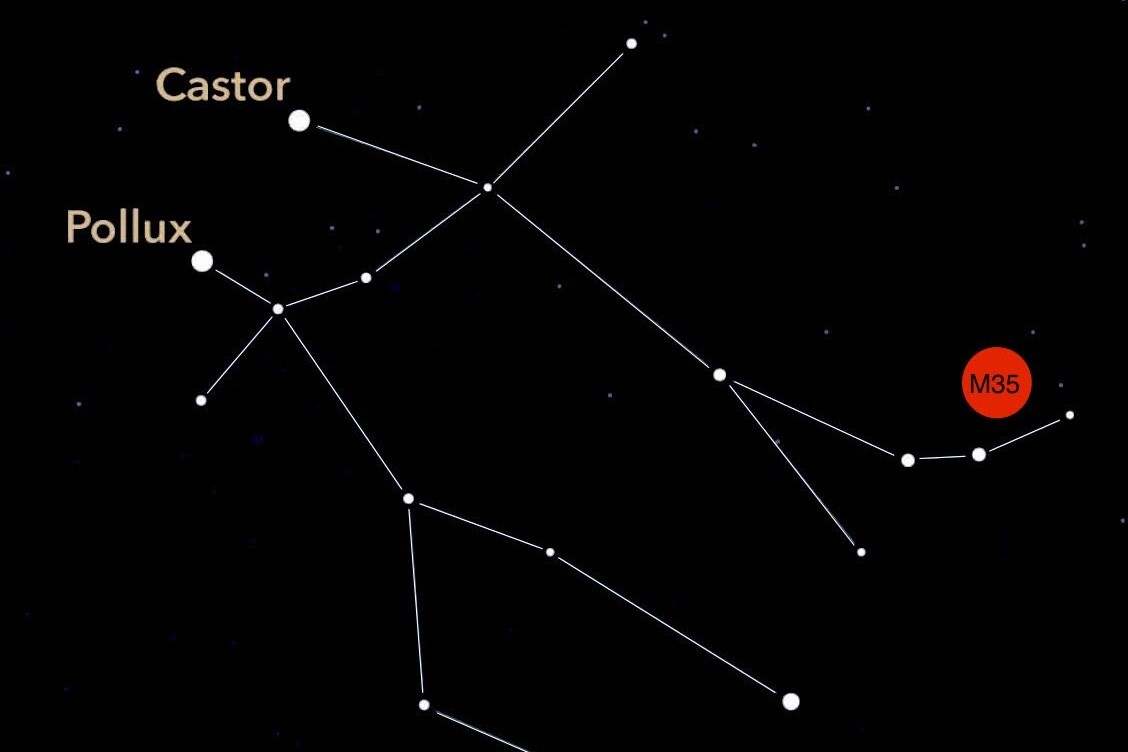West Coast Today - Media Library - Pollux, (on the left) is the ...