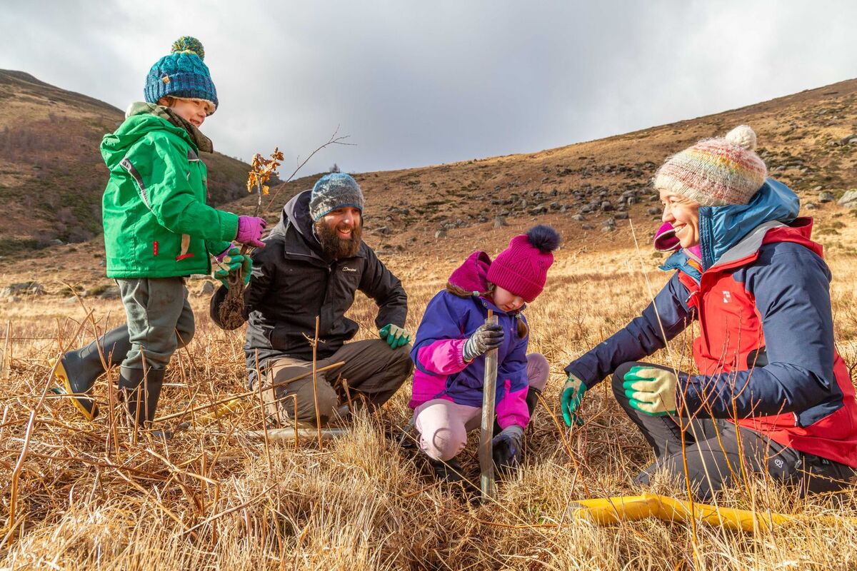 West Coast Today - Media Library - The Keyworth family help plant trees ...