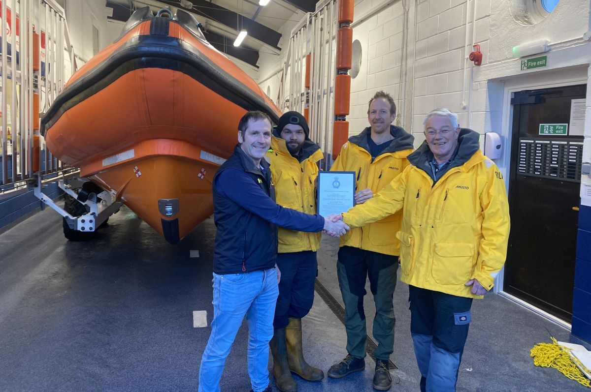 West Coast Today - Media Library - The men receiving their award ...