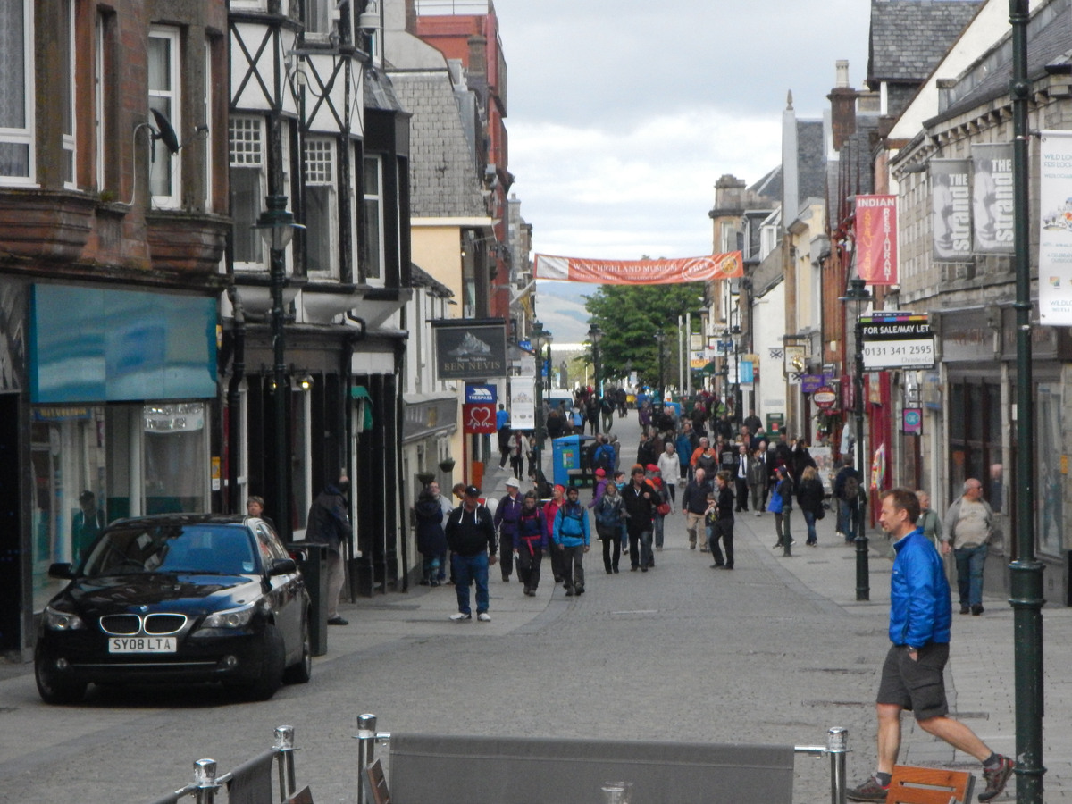 West Coast Today - Media Library - Fort William High Street.