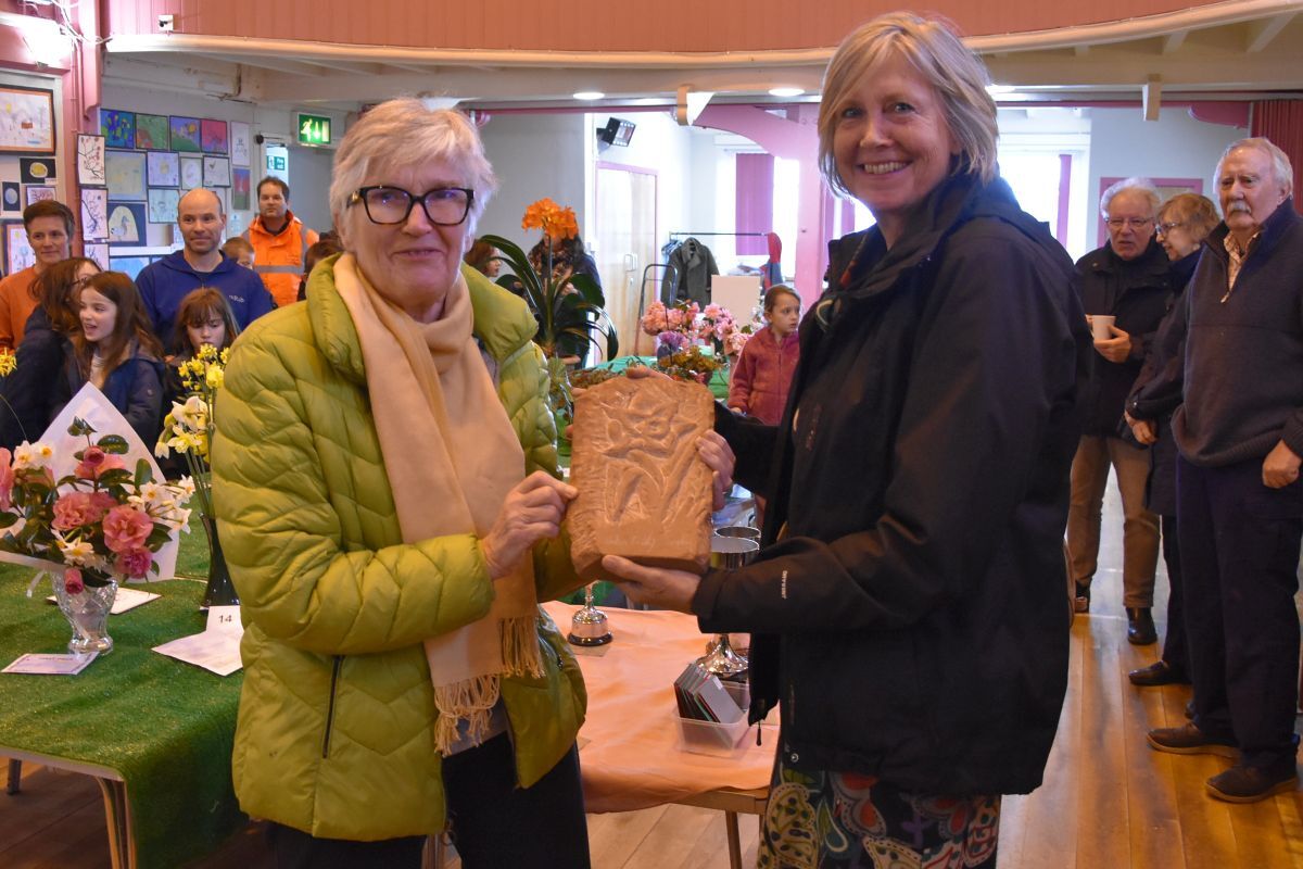 West Coast Today - Media Library - Frances Wheeler receives the ...