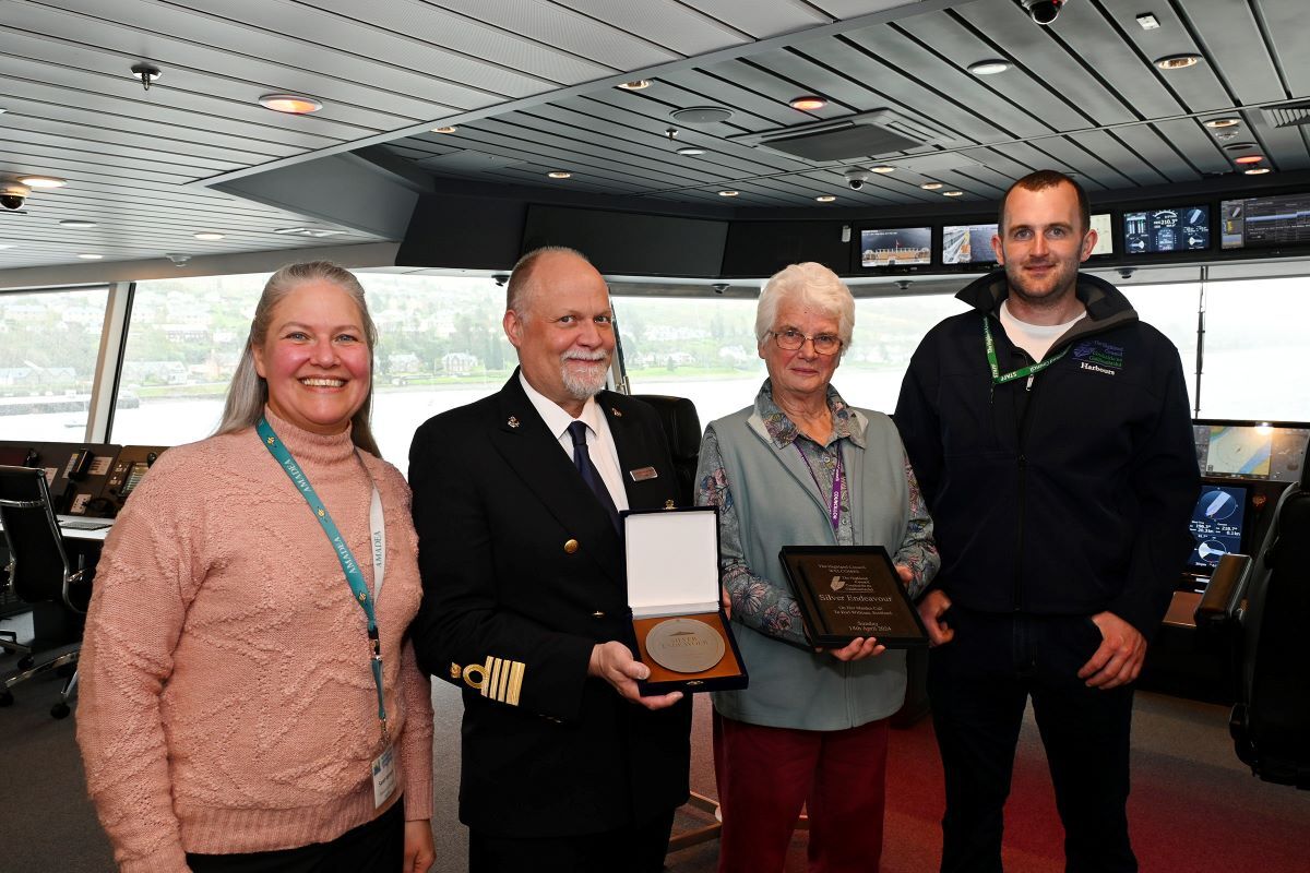 West Coast Today - News - Special Fort William welcome for Silver Endeavour