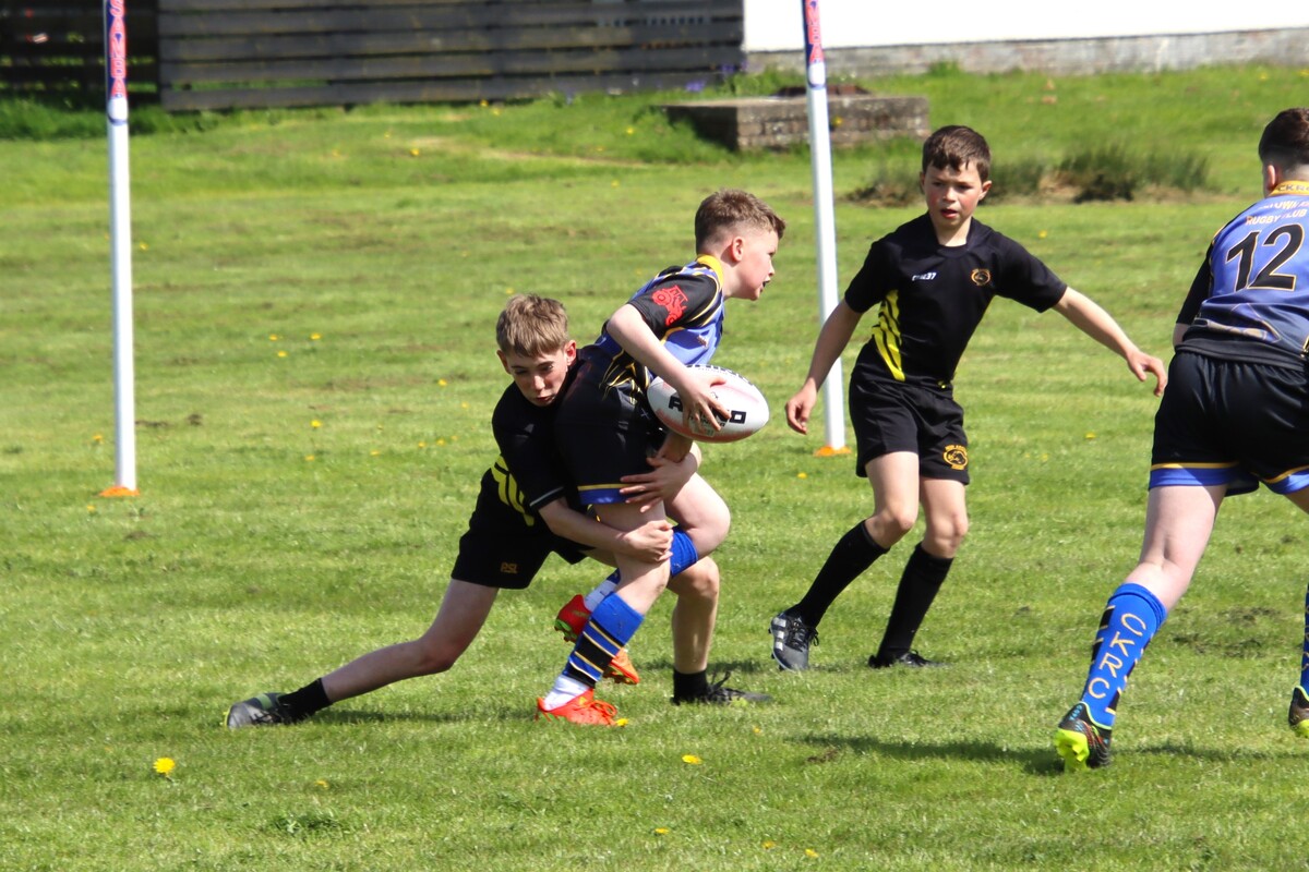 West Coast Today - News - Campbeltown hosts rugby Dalriada fun in the sun