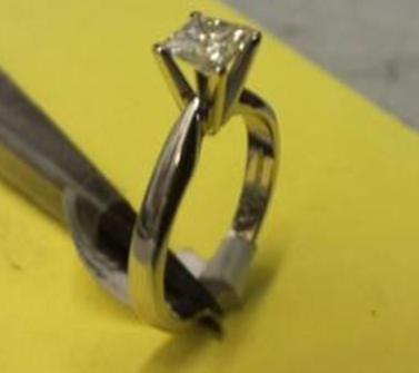 West Coast Today - Media Library - Image of stolen diamond ring.