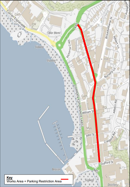 West Coast Today - News - Five nights of roadworks to disrupt parking ...