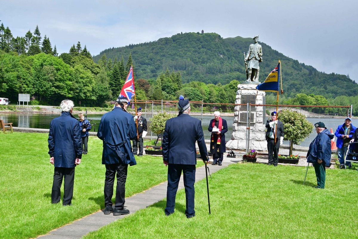 West Coast Today - News - Inveraray commemorates the heroes of the D ...