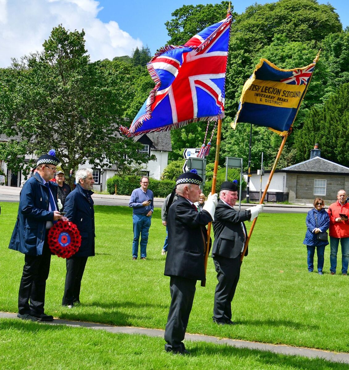 West Coast Today - News - Inveraray commemorates the heroes of the D ...