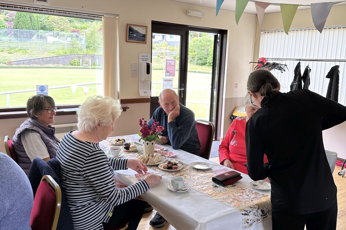 West Coast Today - News - Tea and cake raises vital fund for Tarbert school