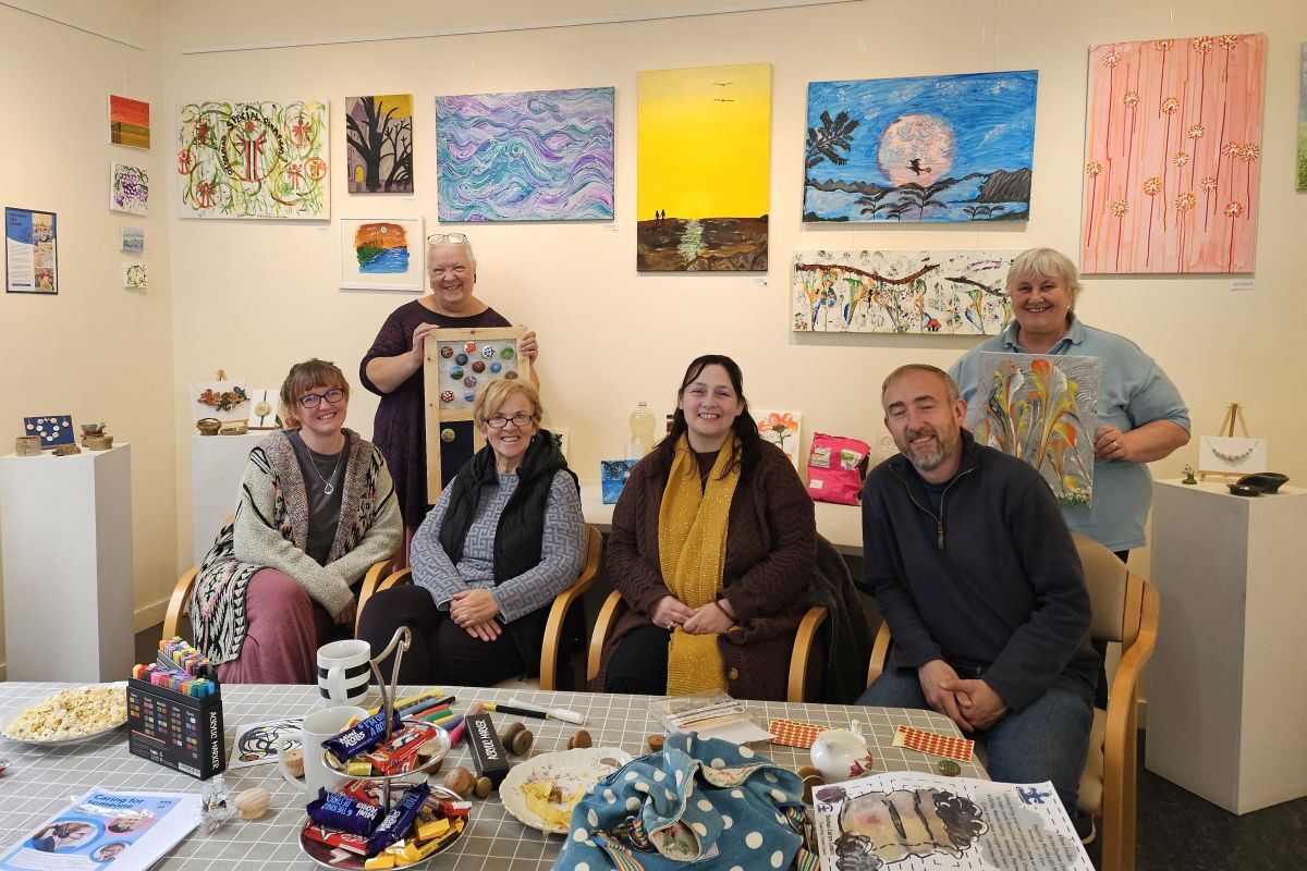 West Coast Today - All Content - WCT - Carers’ art group unveil work at ...