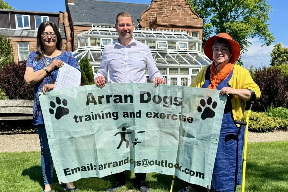 West Coast Today - News - Arran Dogs find forever home