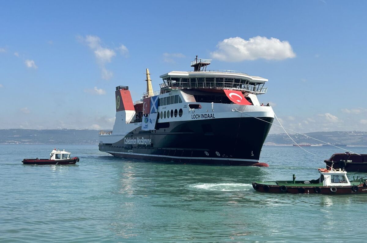 West Coast Today - News - Second Islay ferry successfully launched
