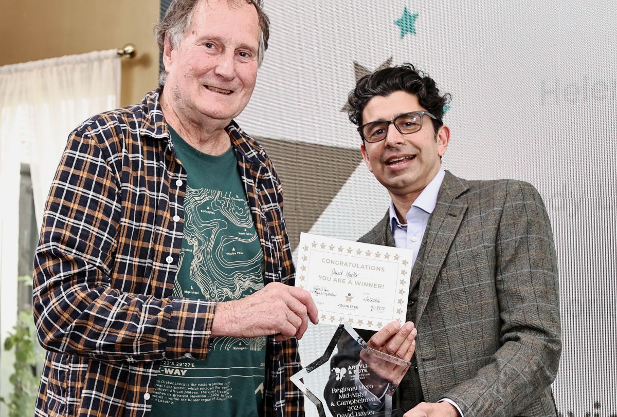 West Coast Today - News - Mid Argyll and Kintyre celebrate outstanding volunteers awards ceremony