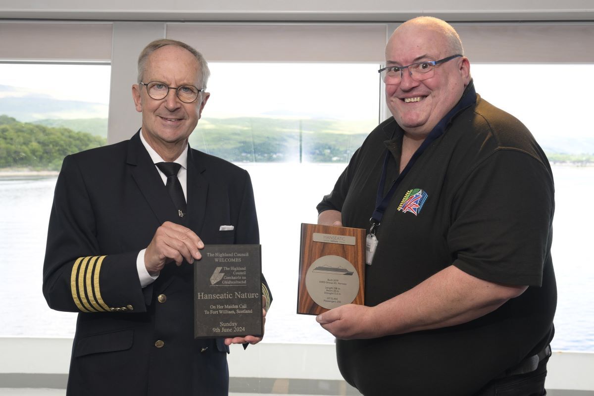 West Coast Today - News - Cruise ship captains receive warm welcomes on ...