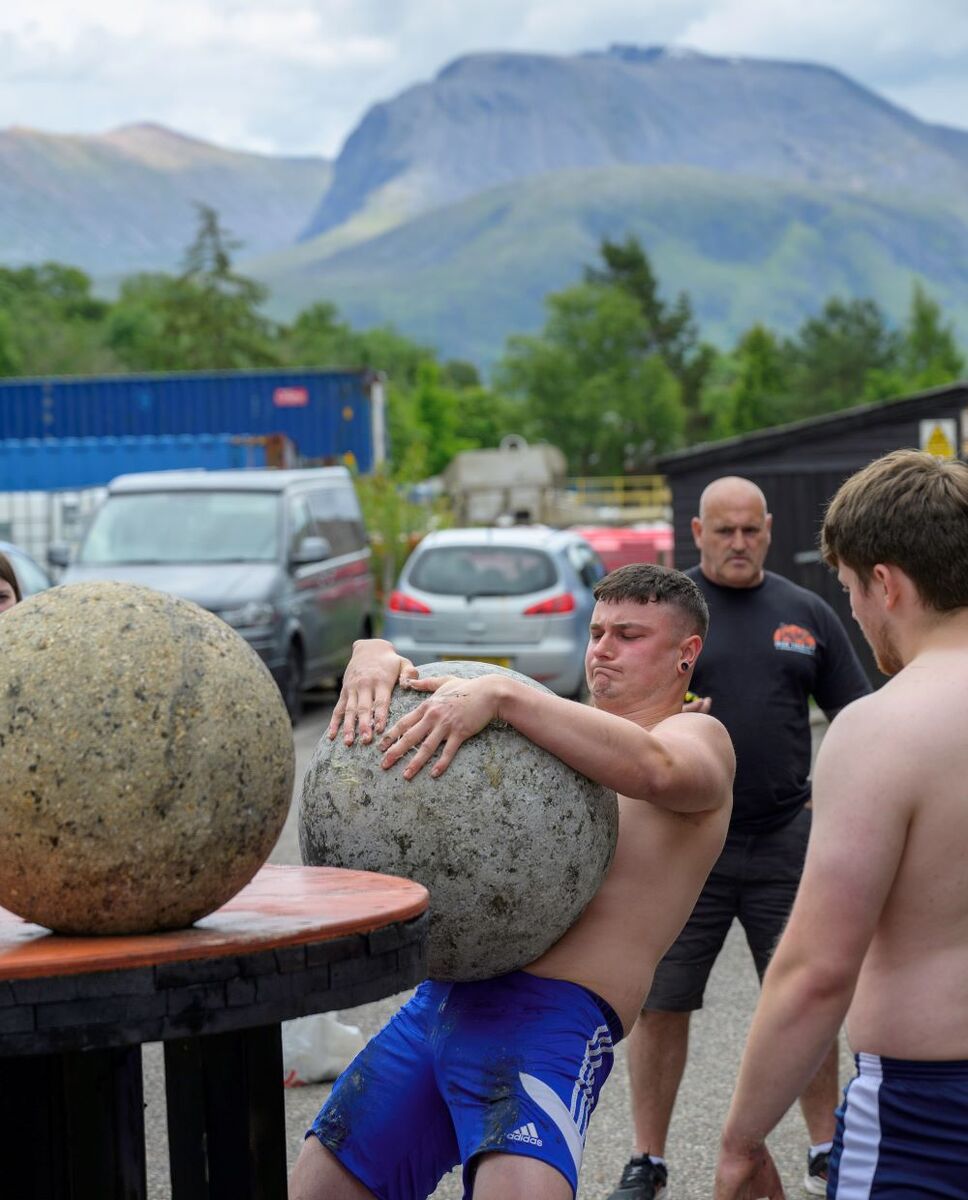 West Coast Today - Sport - Heavy lift success for Iron Therapy Strongman event