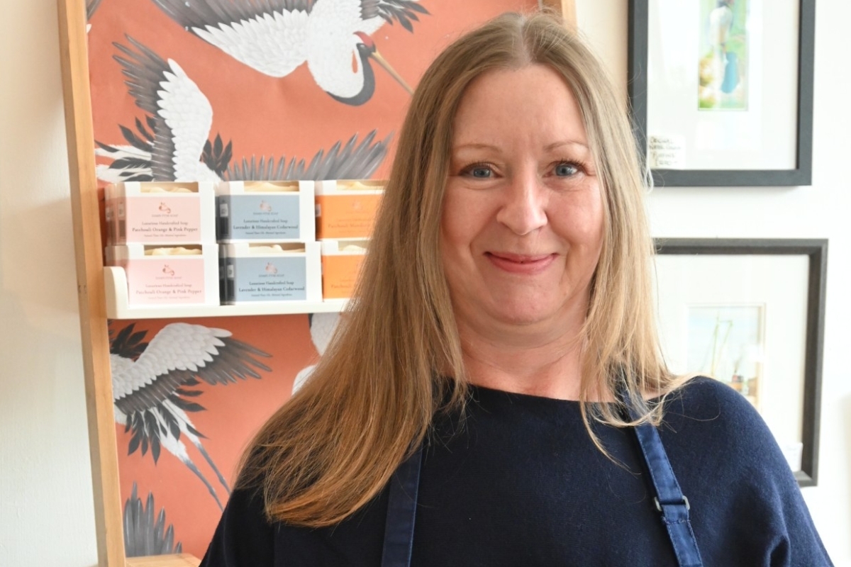 West Coast Today - Media Library - Kirsty Macfarlane of Damn Fyne Soap.