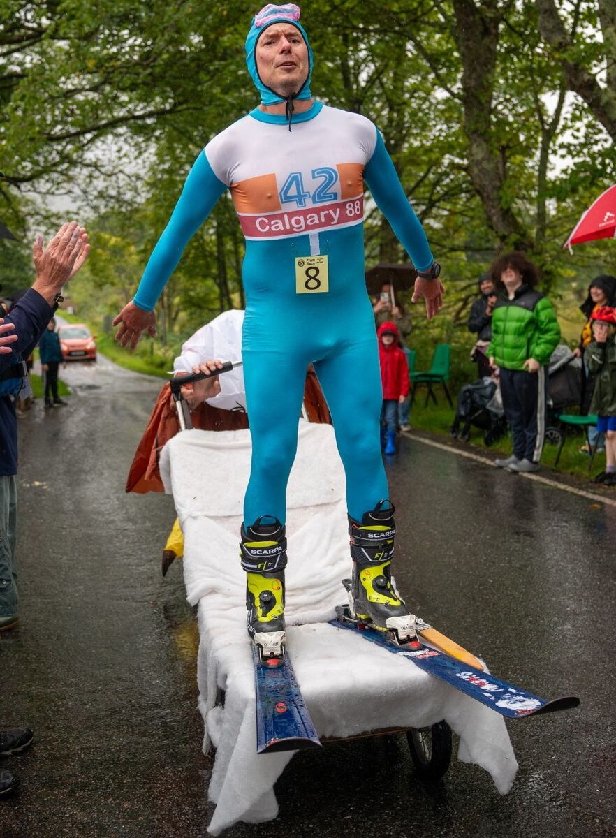 West Coast Today - Leisure - Kilchoan Pram Race celebrates Olympics ...