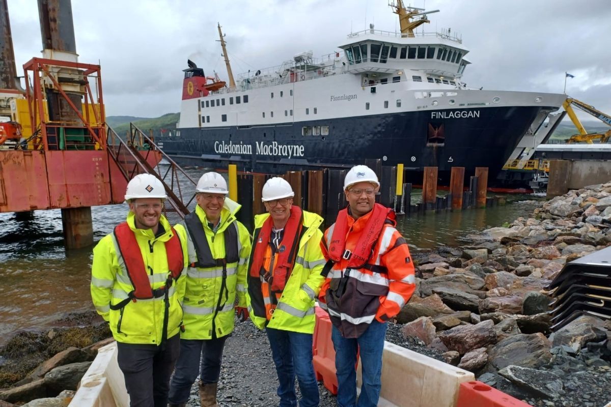 West Coast Today - News - Significant milestones reached in Kennacraig ...