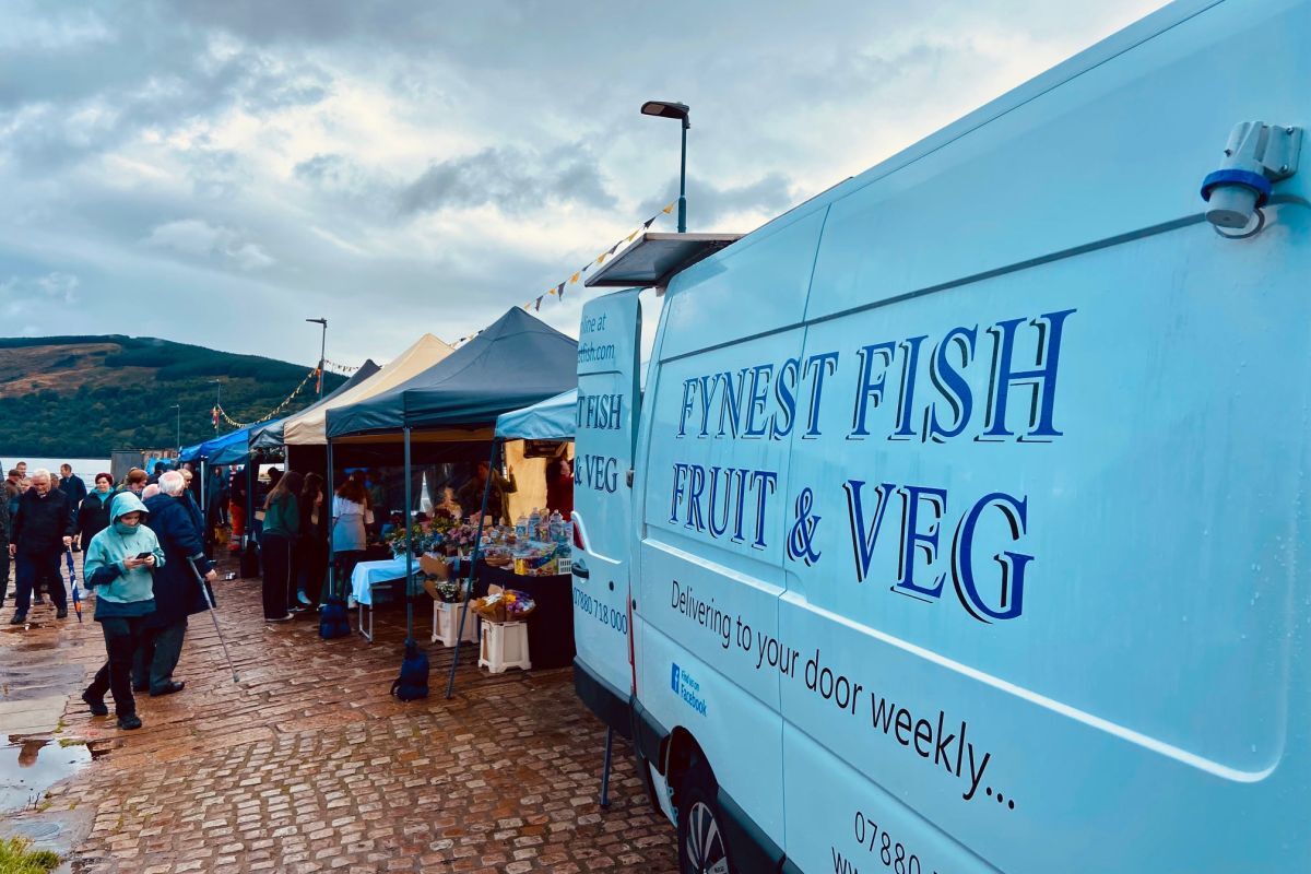 West Coast Today - News - Inveraray's first Farmers' Market on Pier is ...