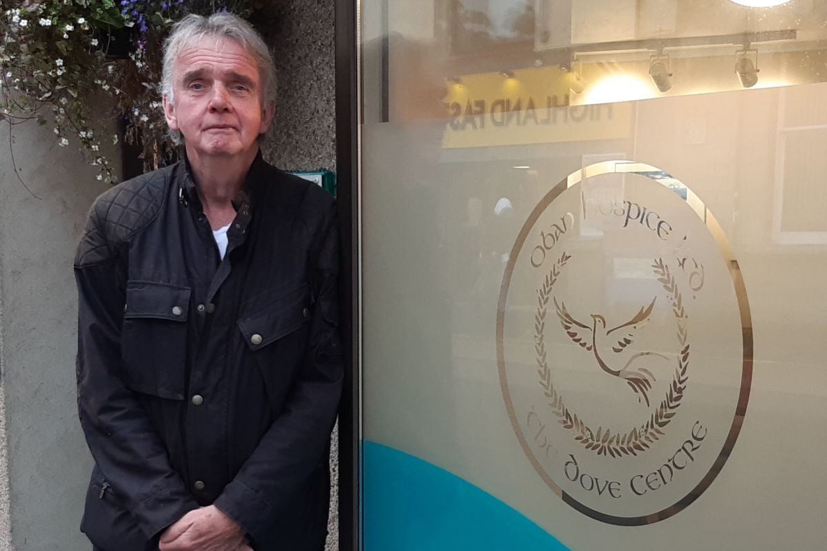 West Coast Today - News - David Entwistle, board chair of Oban Hospice ...