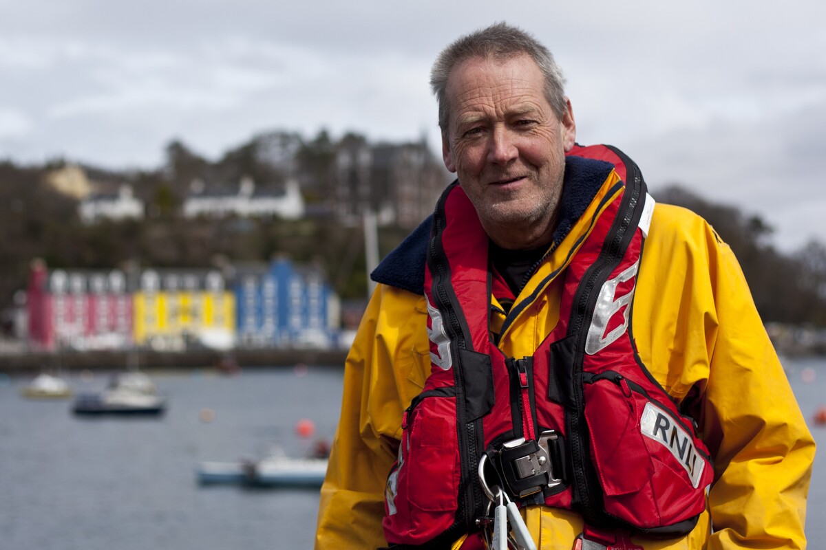 West Coast Today - News - 200th shout for Mull RNLI's Tony 'Kiwi'