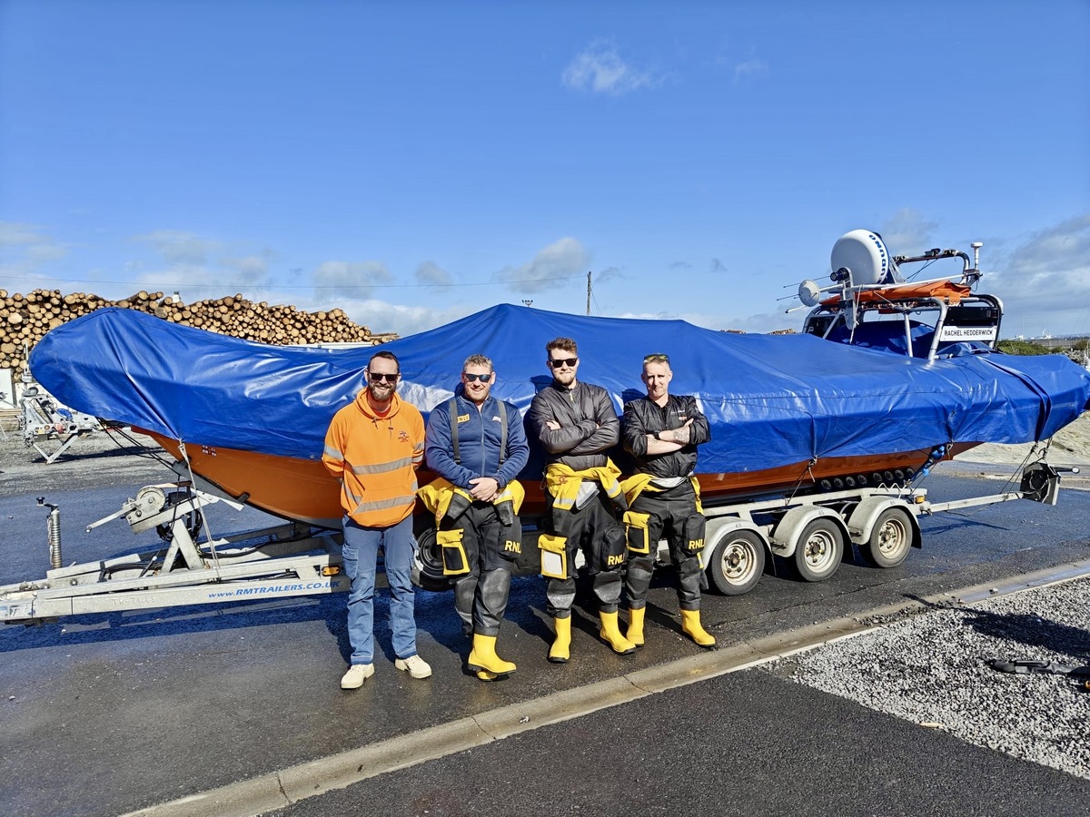 West Coast Today - News - Arran RNLI welcomes Rachel’s return