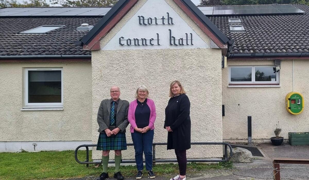 West Coast Today - News - North Connel Hall saves over a tonne of CO2 ...