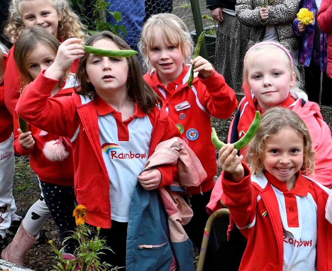 West Coast Today - News - Rainbows and Brownies take a field trip to ...