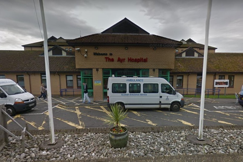 West Coast Today - Media Library - Ayr Hospital, Ayrshire. Photograph: NHS.