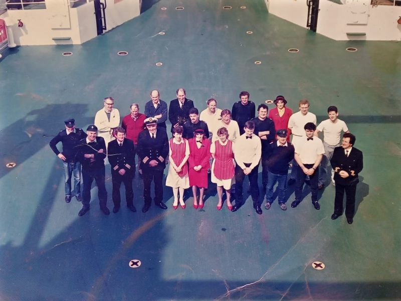 West Coast Today - News - Arran bids a fond farewell to MV Hebridean Isles