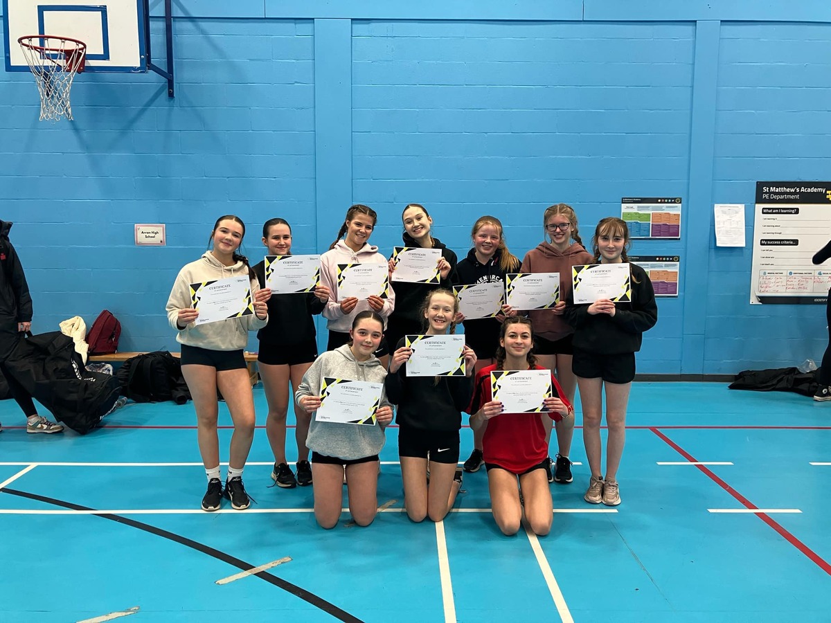 West Coast Today - Sport - Arran’s netball team takes the top spot at ...