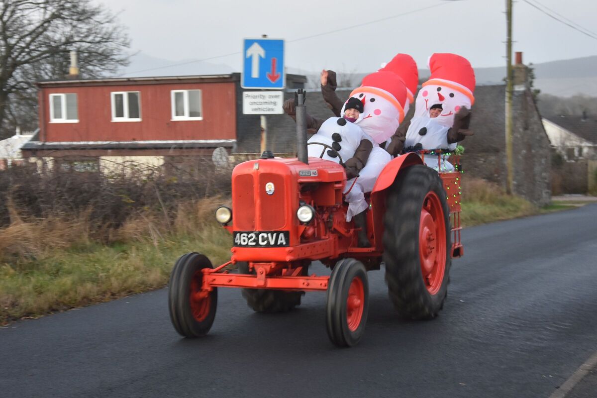 West Coast Today - Leisure - Farmers brave wild weather for Tractor Run ...