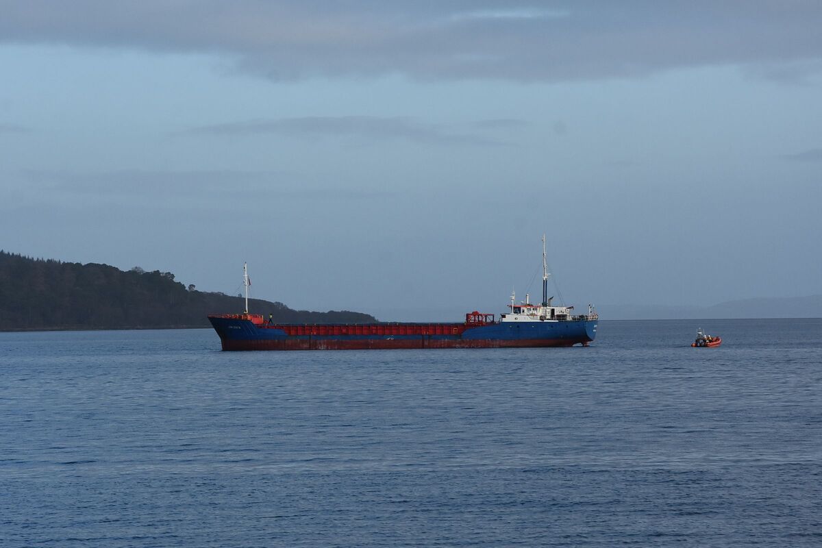 West Coast Today - News - Breaking: Cargo ship becomes grounded off ...