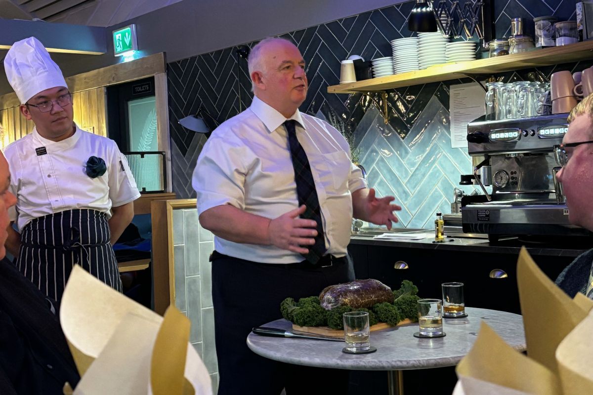 West Coast Today - Media Library - Alastair Fletcher addressing the ...