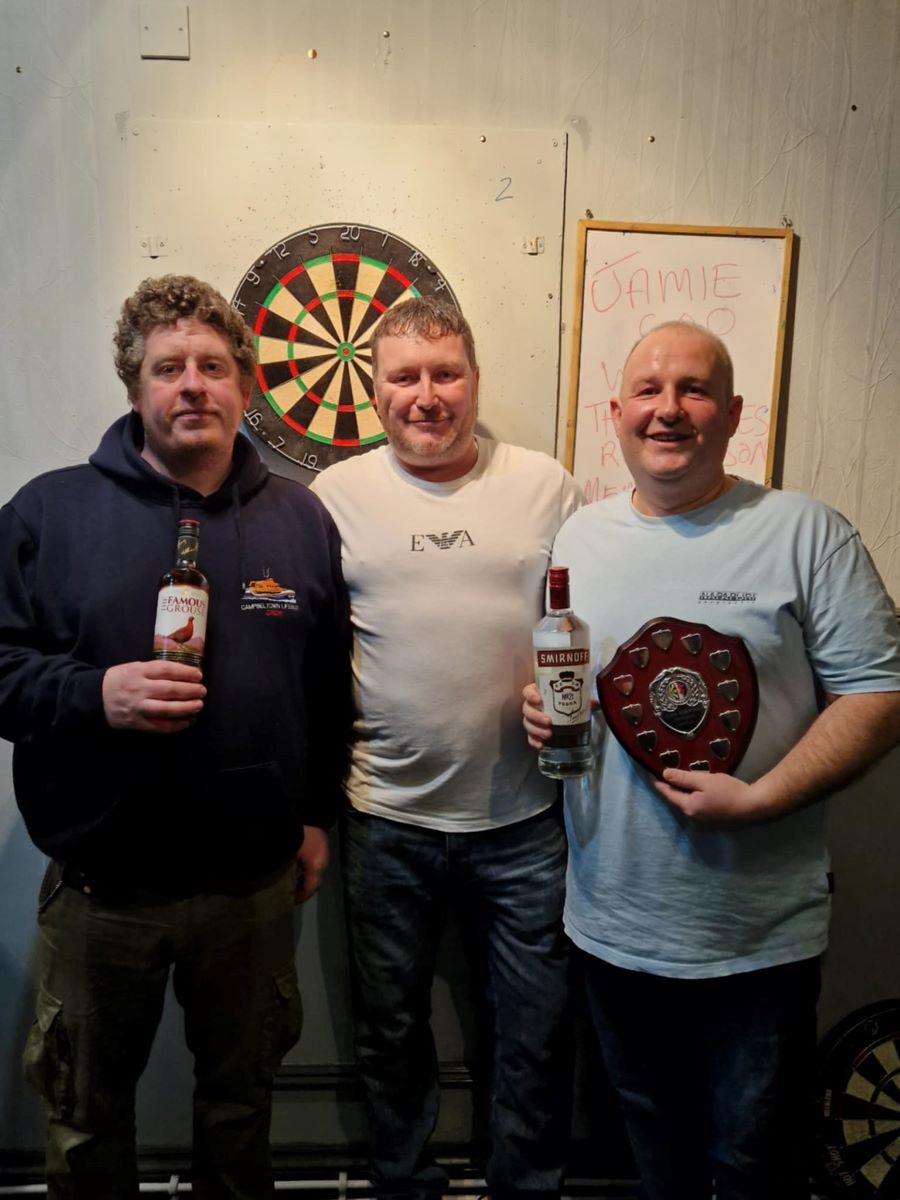 West Coast Today - Sport - Darts players arrow in at James Robertson ...