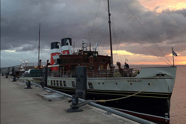 West Coast Today - News - Cause of Waverley's crash into Brodick pier ...