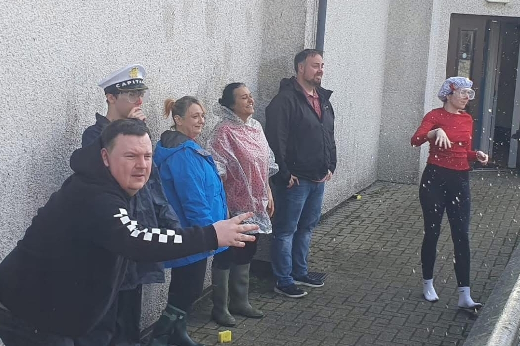 West Coast Today - News - Teachers take it on the (red) nose for Comic ...