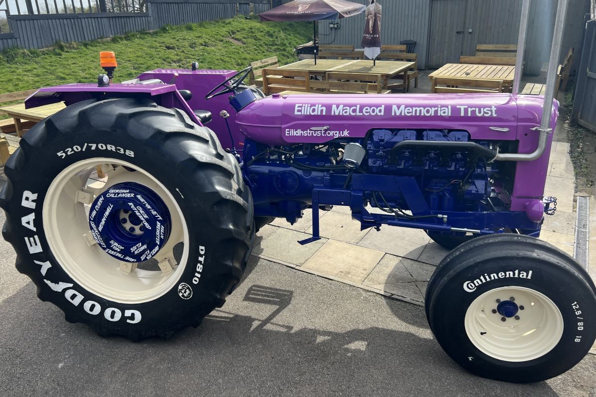 West Coast Today - News - Mayor unveils Eilidh’s Trust charity tractor