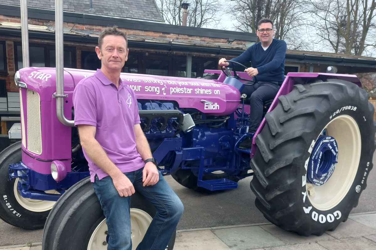 West Coast Today - News - Mayor unveils Eilidh’s Trust charity tractor