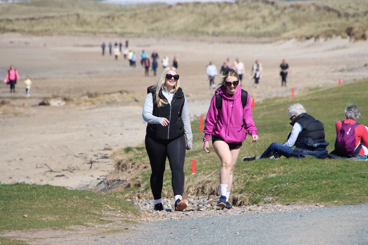 West Coast Today - News - Charity’s Westport walkers bask in sunshine
