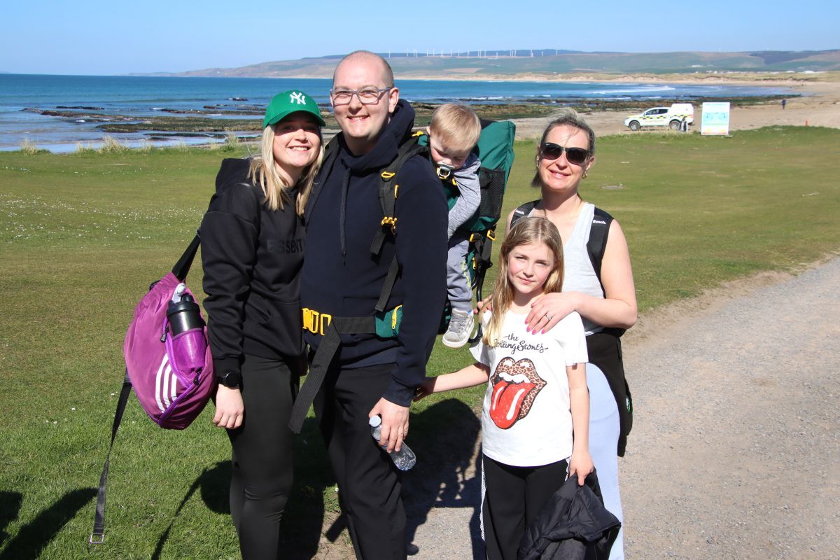 West Coast Today - News - Charity’s Westport walkers bask in sunshine